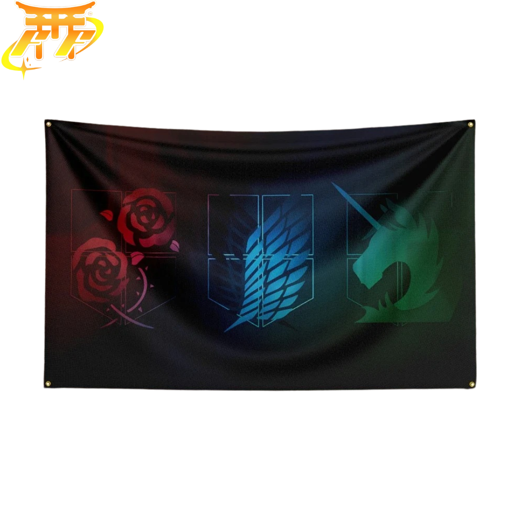 Emblems of the Three Brigades Flag – Anime Figure Store®