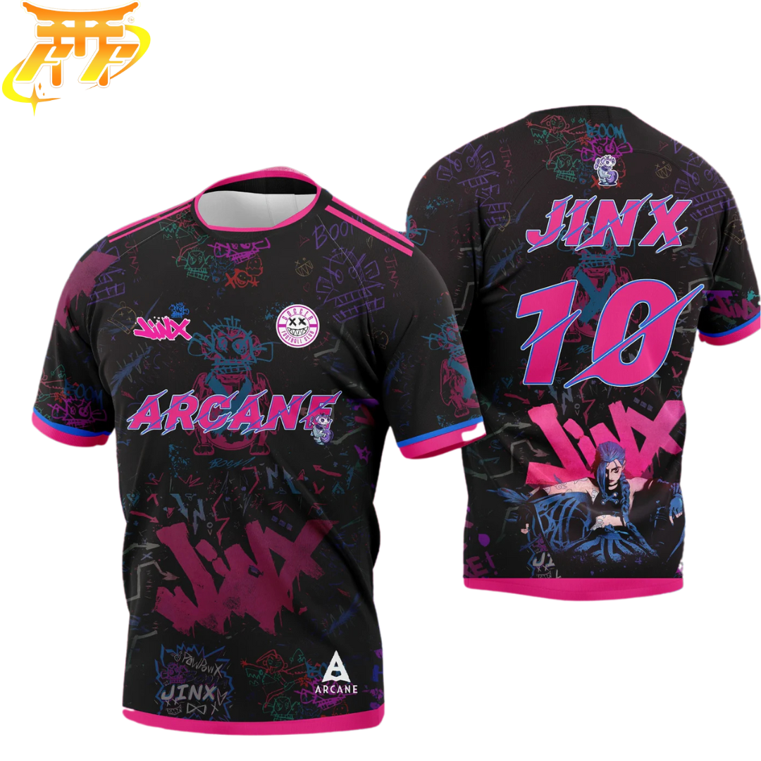 Jinx Football Shirt - Arcane™ – Anime Figure Store®