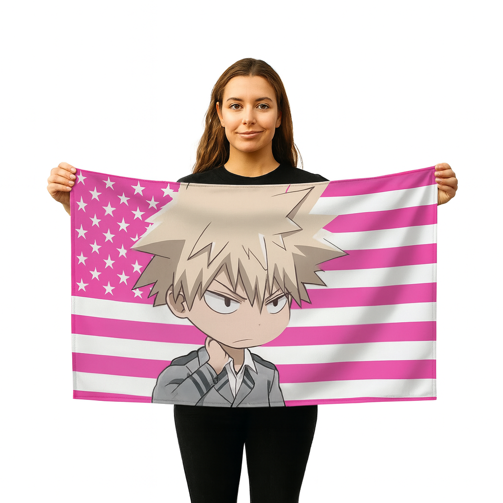 Katsuki Bakugo Flag - MHA™ – Anime Figure Store®
