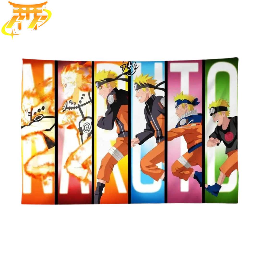 Naruto "Evolution of the Hero" Flag – Anime Figure Store®
