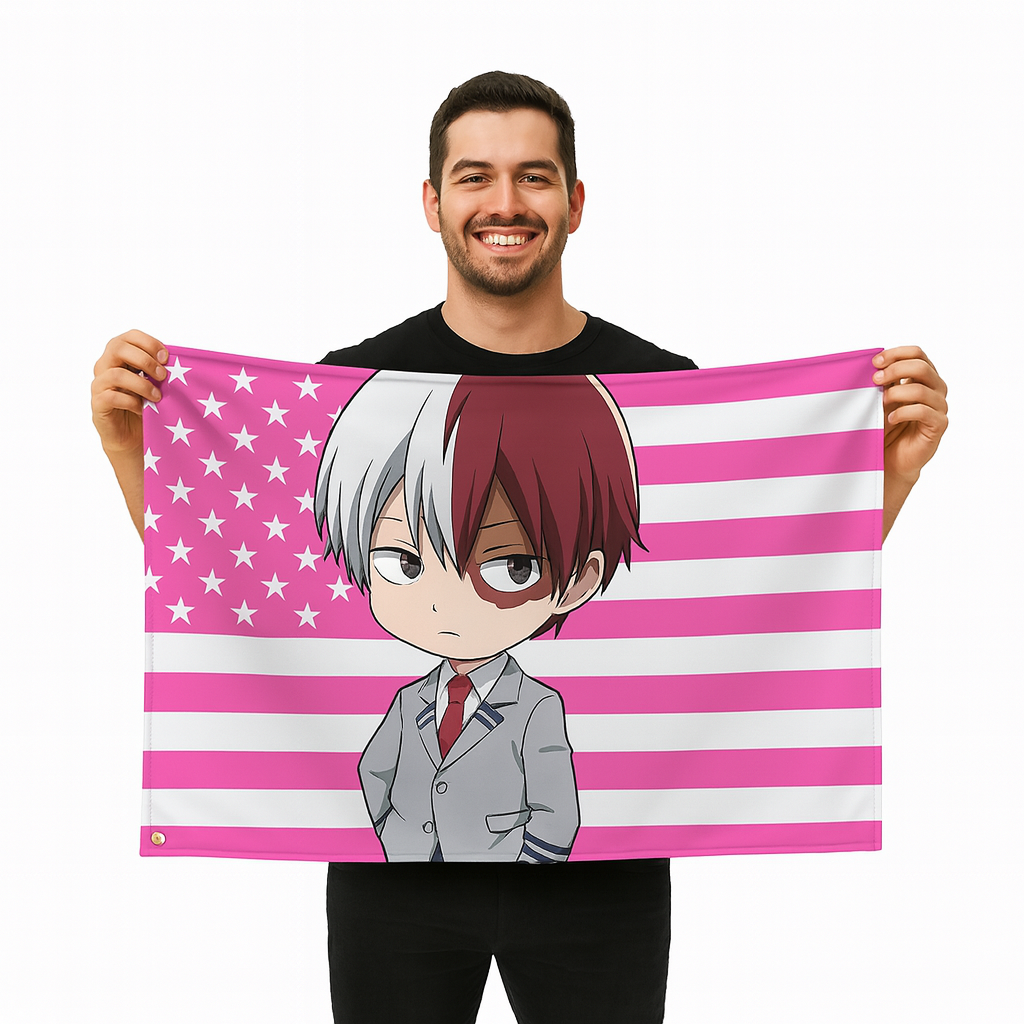 Shoto Todoroki Flag - MHA™ – Anime Figure Store®