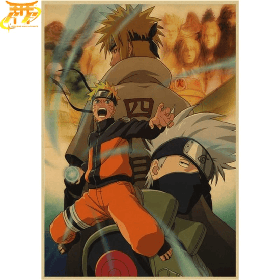 Poster Legacy of the 4th Hokage - Naruto™ – Anime Figure Store®